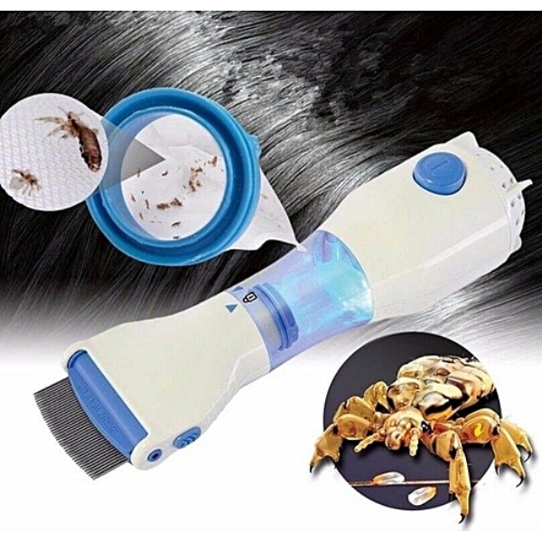 Peigne à poux électrique sans produits chimiques